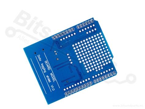 Data Logging Shield Met Sd Card Reader En Rtc Voor Arduino Uno Bits