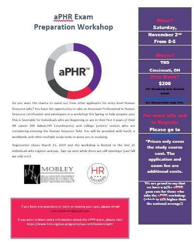 APHR Certification Prep Course Training Development HR Net