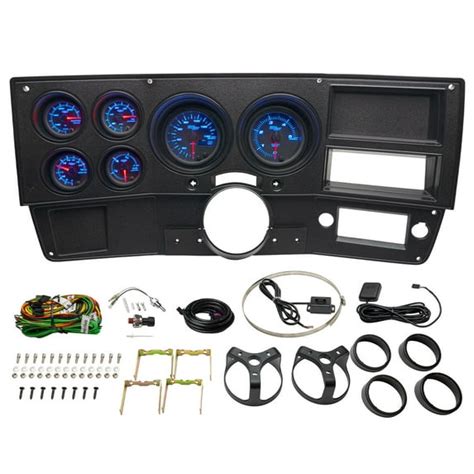 Glowshift 1973 1987 3rd Generation Chevrolet C10 Dash Panel With