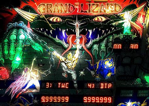 Grand Lizard Pinball The Retroist