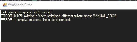 Failed To Load Shader Issue 67 Mikeoverbay TankExporter GitHub