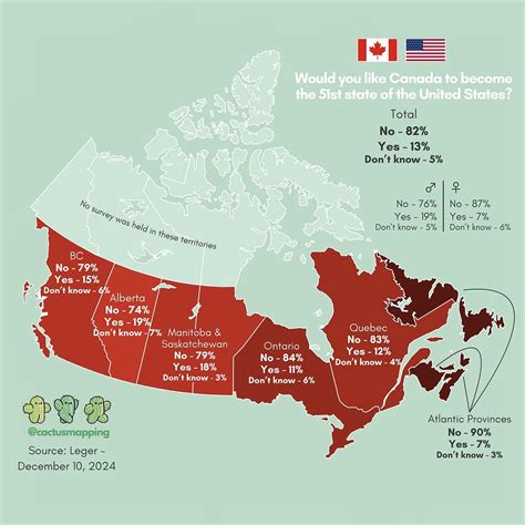 Color Us Map Of Canadian Provinces And States