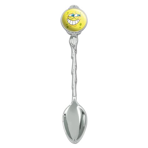 Spongebob Guilty Face Novelty Collectible Demitasse Tea Coffee Spoon