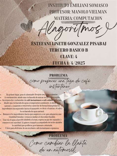 Algoritmos Cualitativos Ejemplos Pdf Cilantro Salsa