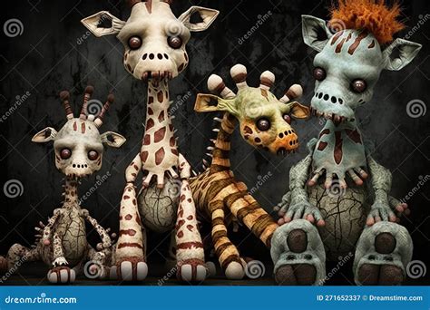 Scary Giraffe Drawing