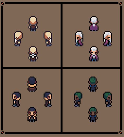 Create Pixel Art 16x16 Rpg Character By Gchoc92 Fiverr