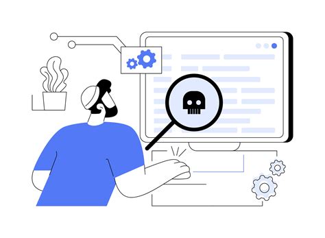 Malware Analyst Abstract Concept Illustration 47232075 Vector Art At Vecteezy