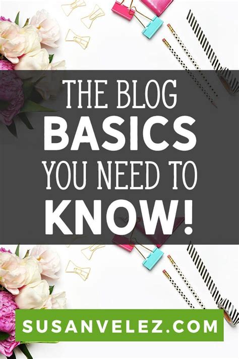 Blogging Basics Everything You Need To Know