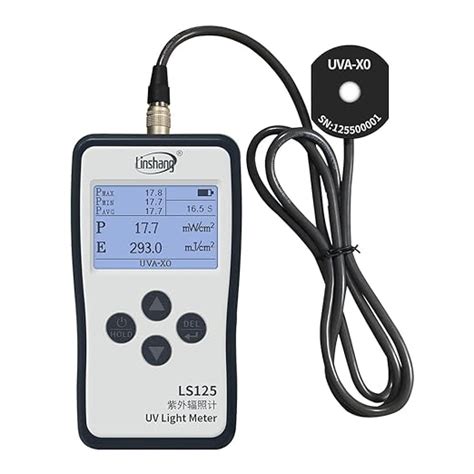 Linshang Ls125 Uva Uvb Meter Uv Radiometer Light Irradiance Meter Ultraviolet Light Measurement
