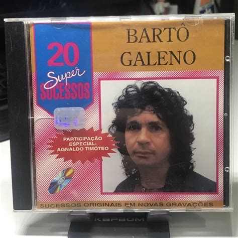 Cd BartÔ Galeno 20 Sucessos Brega Shopee Brasil
