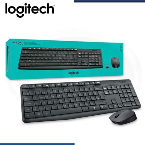 Jual Logitech Mk235 Keyboard Mouse Combo Wireless Original Shopee Indonesia