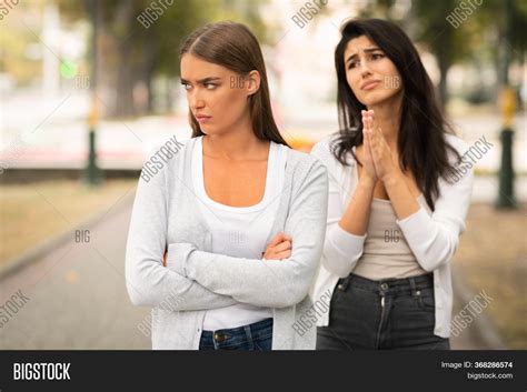 Girl Begging Offended Image And Photo Free Trial Bigstock