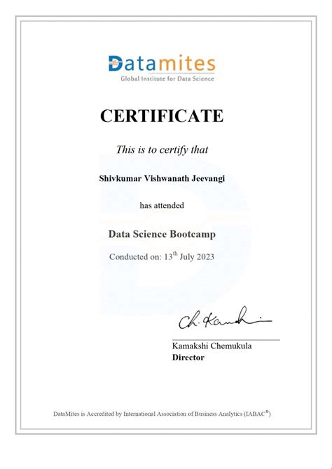 shivkumar jeevangi on linkedin datasciencebootcamp datamites
