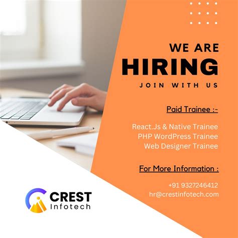 Opportunities Webdesign Reactjs Reactnative Wordpress Training