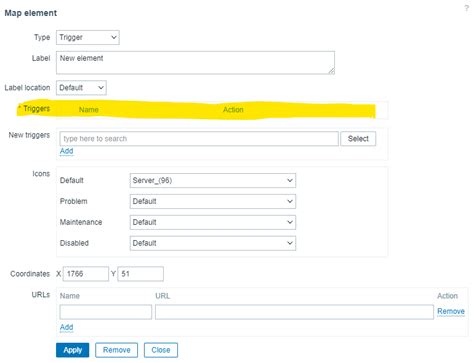 How To Import Triggers On Map Element Zabbix Forums