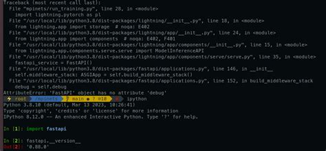 Fastapi Version Seems To Cause Issue · Issue 17277 · Lightning Ai