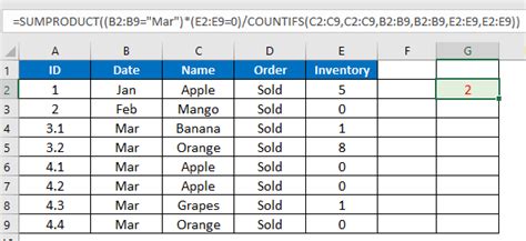 Excel Count Distinct Values With 2 Criteria Printable Forms Free Online