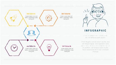 Ultimate Infographic Template Collection Minimalist Linear Infographic Template Graphicmama