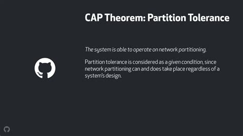 Mysql And The Cap Theorem Relevance And Misconceptions Speaker Deck