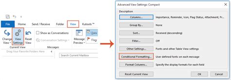 How To Highlight The Emails Based On The Folder In Search Results In Outlook