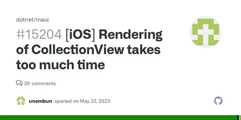 Ios Rendering Of Collectionview Takes Too Much Time · Issue 15204