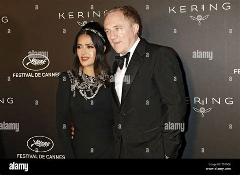 Salma Hayek And Husband Francois Henri Pinault At The Kering And Cannes