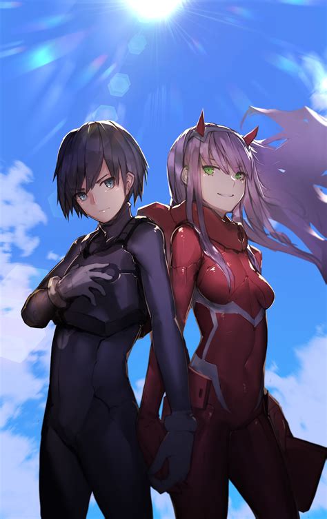 Fixro2n Darling In The Franxx Hiro Darling In The Franxx Zero Two