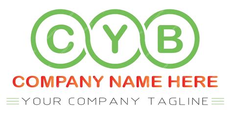 Premium Vector Cyb Letter Logo Design