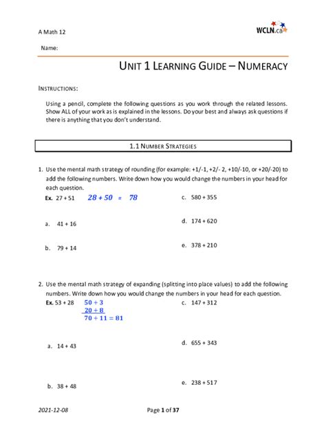 Fillable Online Formative Assessment Activities Can They Do The Math