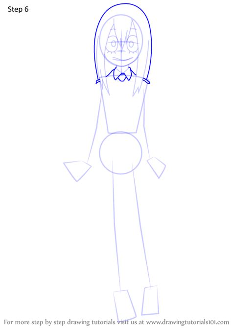 Learn How To Draw Tsuyu Asui From Boku No Hero Academia Boku No Hero Academia Step By Step Artofit