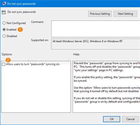3 Ways To Prevent Windows 10 From Syncing Passwords Password Recovery