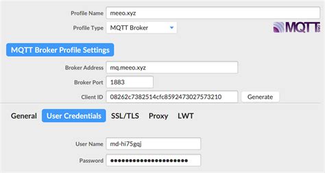 Cant Connect To An Mqtt Server That Has A Username And Password