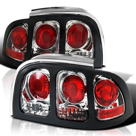 Spec D Tuning Tail Lights Compatible With 1994 1998 Ford Mustang Left
