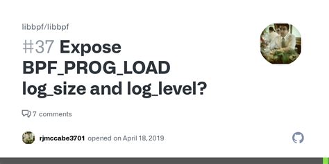 Expose Bpfprogload Logsize And Loglevel · Issue 37 · Libbpf
