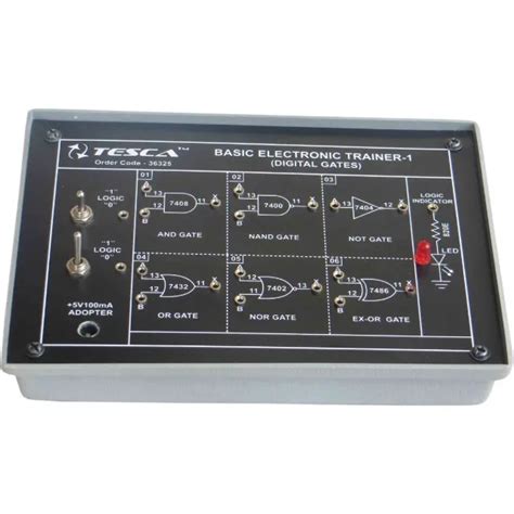 Basic Electronic Trainer Set Of 6 Boards Buy Electronic Lab Trainer Industrial Electronics