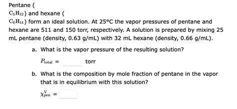Solved An Aqueous Solution Containing Glucose Has A Vapor
