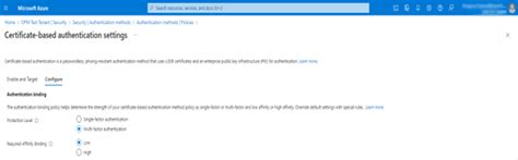 Certificate Based Authentication On Microsoft Entra Id Guide Idmanagement