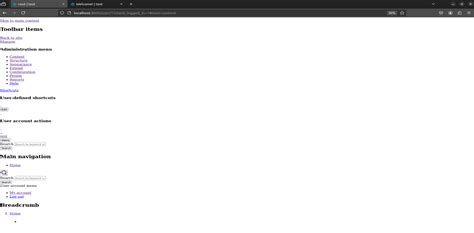 drupal 10 graphical issue [ 3458527]