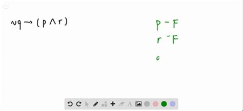 SOLVED Find The Truth Value Of Each Statement Assume That P And R Are False And Q Is True Q