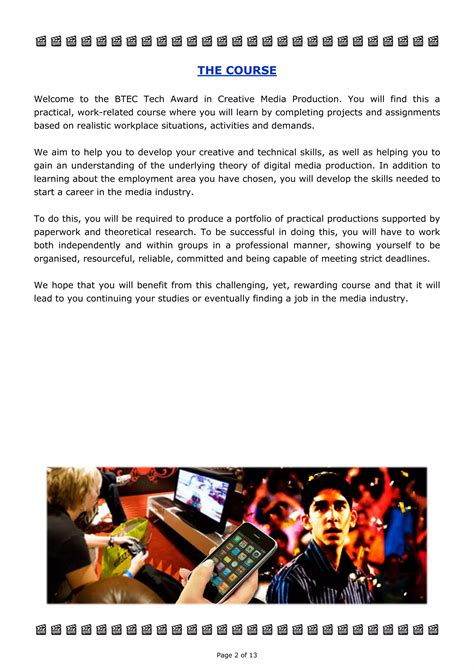 Assignment Brief Component One Pdf Genres