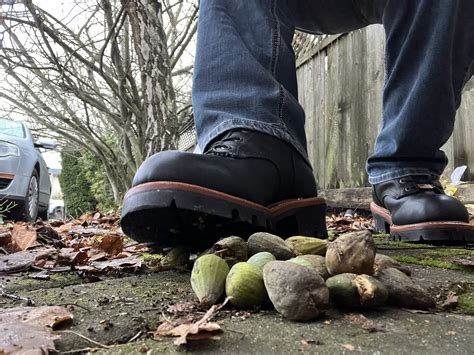 Logger Boot Crush Stomp Fruit ThisVid Com Logger Boot Crush Stomp Fruit ThisVid Com