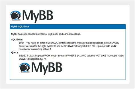 Mybb 18 Beta 3 Multiple Vulnerabilities Php Webapps Exploit