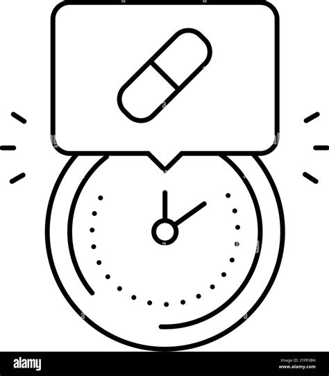 Bone Marrow Transplant Cancer Treatment Line Icon Vector Illustration