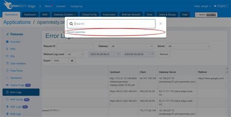 Global Search In Openresty Edge Openresty Official Blog