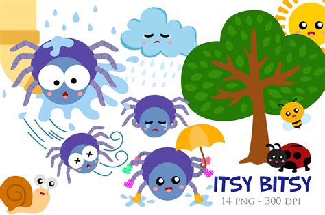 Itsy Bitsy Spider Clipart At Viipaigeblog Blog