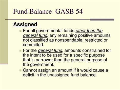 PPT GASB Statement No 54 PowerPoint Presentation Free Download ID 3226860