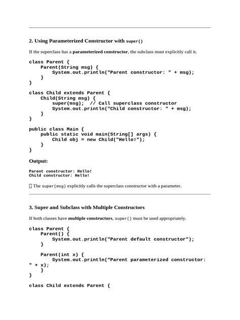 Constructor Method Java Pdf