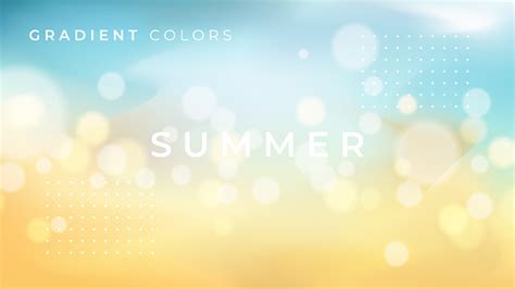 흐릿한 여름 추상 배경 여러 가지 빛깔의 그라데이션 유체 홀로그램 벡터 배경 디자인 벽지 템플릿 기하학적 모양 동적 색상 파도 및 혼합 비즈니스 프리젠 테이션 광고 배너를