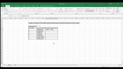 and function excel excelformula exceltricks exceltutorial