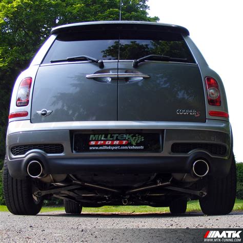 Cat-Back - Echappement inox MILLTEK SPORT Mini Cooper S Clubman R55